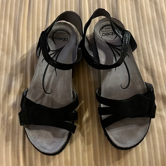Abeo | Shoes | Abeo Womens Black Sandals | Poshmark